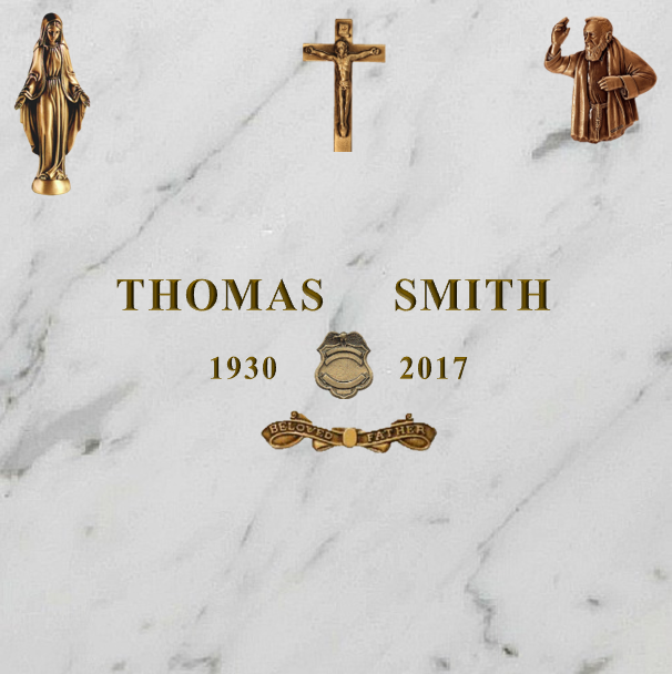 Crypt and Niche Emblems – Catholic Cemeteries of Long Island